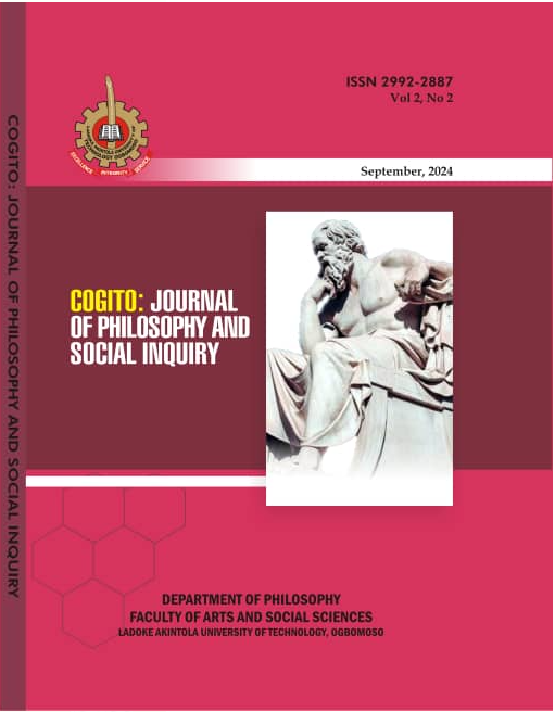 Cogito - Journal of Philosophy and Social Inquiry