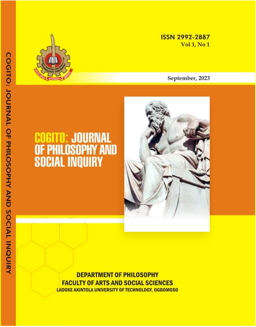 Cogito - Journal of Philosophy and Social Inquiry